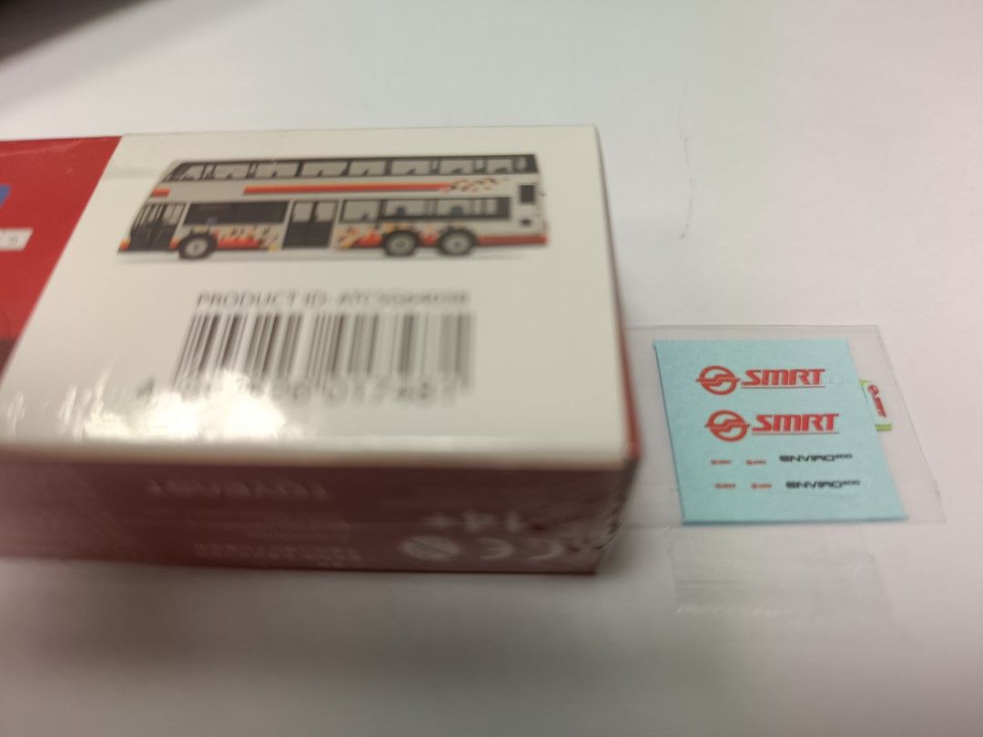 SMRT E500 MMC Silver Tiny Singapore Bus Scale 1/110, Hobbies & Toys ...