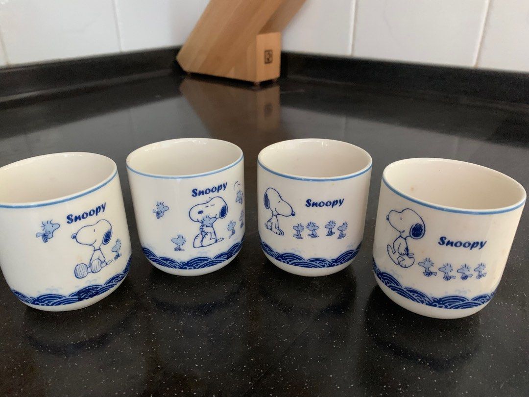Snoopy Tea Set (Brand New), Furniture & Home Living, Kitchenware ...