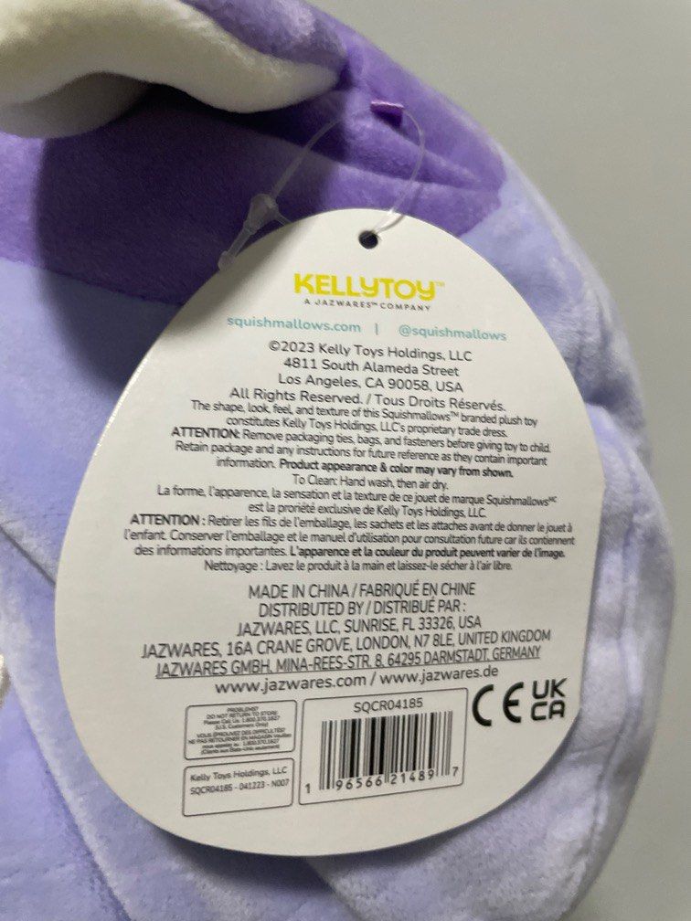 Squishmallow Bubba 12” stackable, Hobbies & Toys, Toys & Games on Carousell