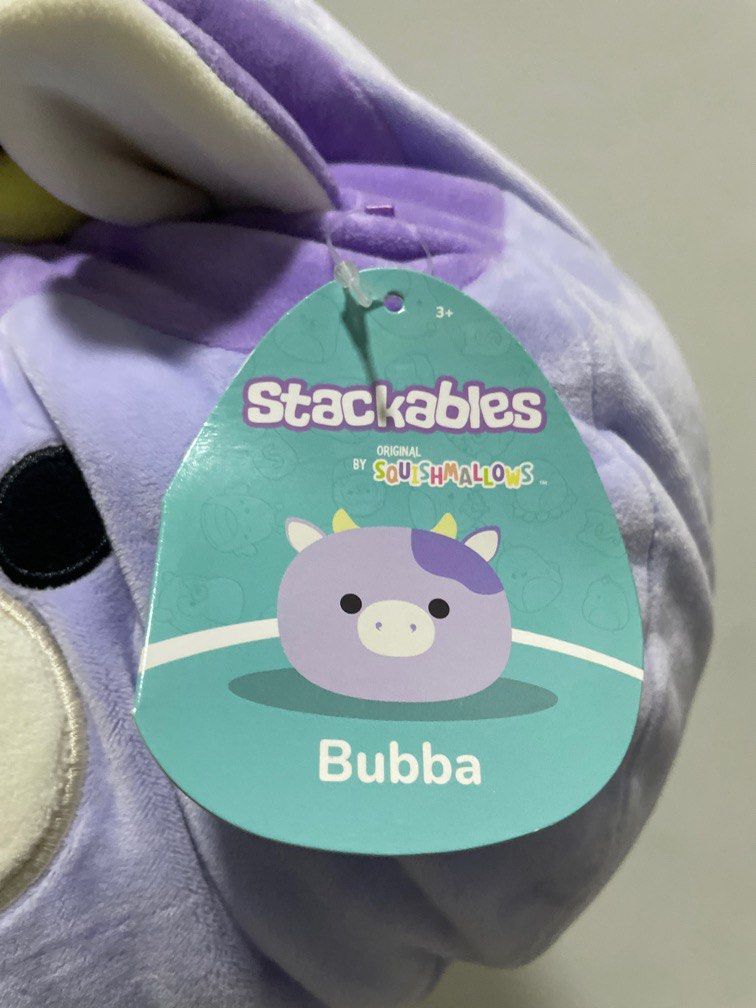 Squishmallow Bubba 12” stackable, Hobbies & Toys, Toys & Games on Carousell