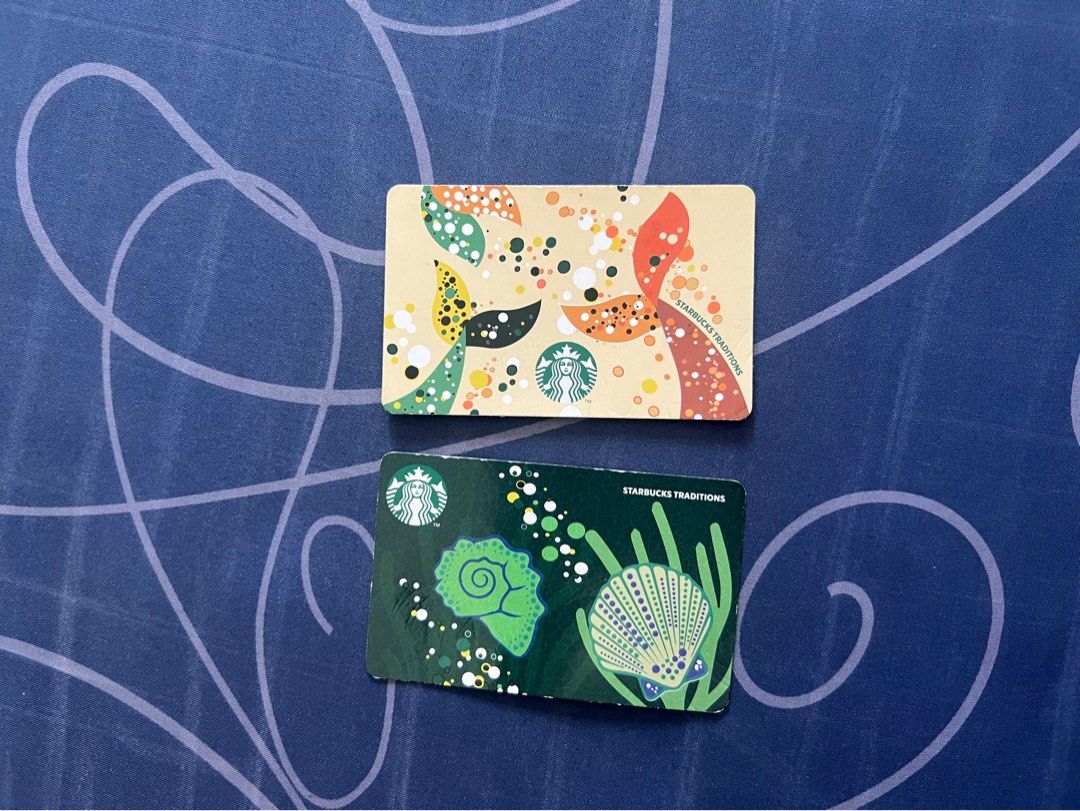 Starbucks card 19 stickers, Women's Fashion, Bags & Wallets, Wallets ...