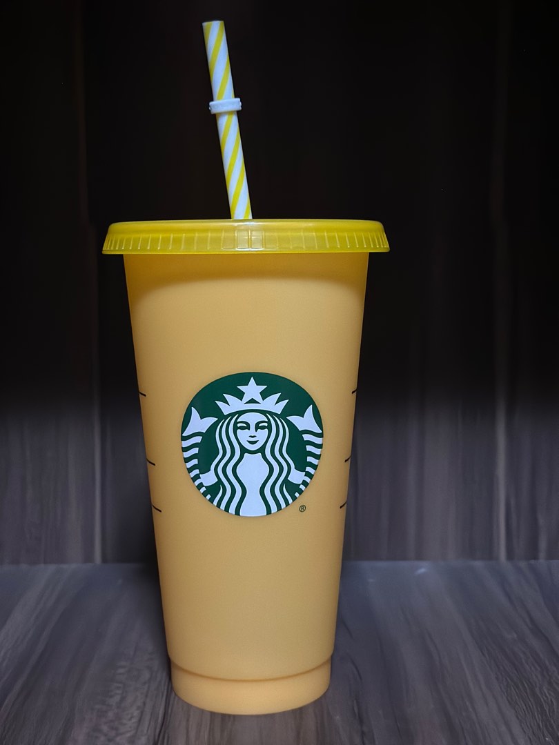 Starbucks color changing cold cup, Furniture & Home Living, Kitchenware ...