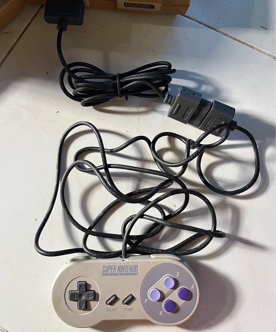 SUPER EXTENDO VINTAGE SNES CONTROLLER EXTENSION CABLES / FREE SMARTPAC ...