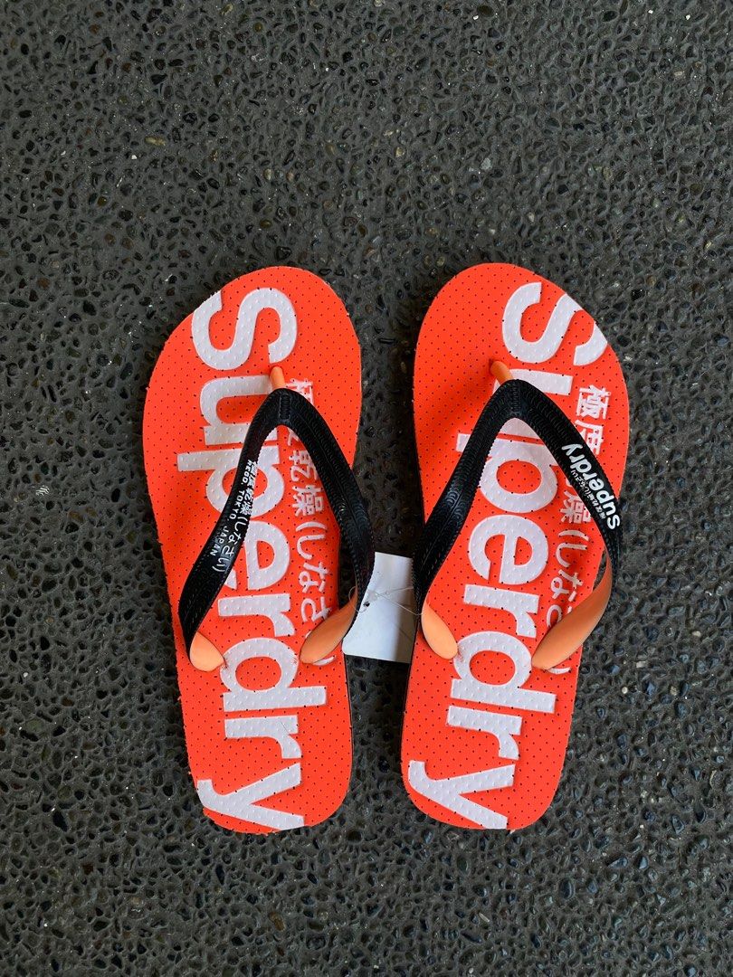 Superdry, Men's Fashion, Footwear, Slippers & Slides on Carousell