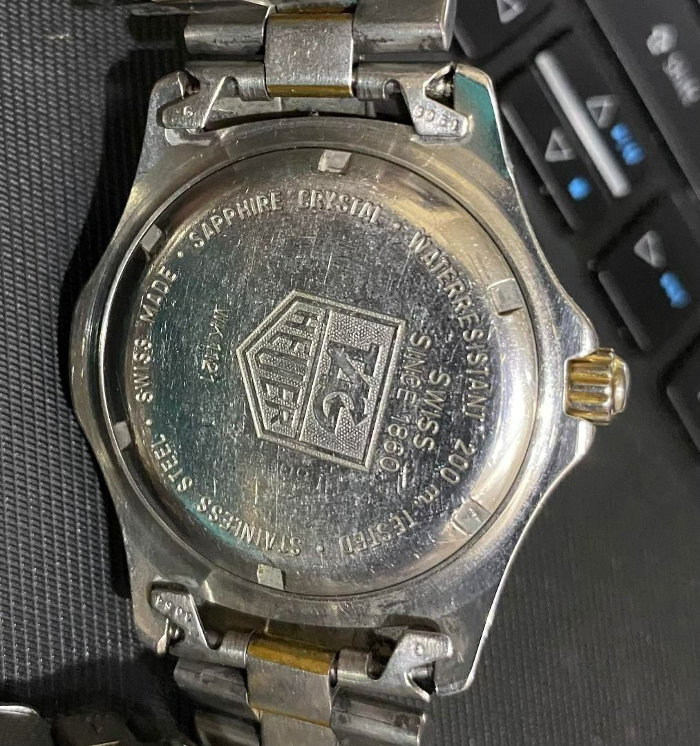 Tag Heuer WK1121 Classic 2000 Two-tone 42mm Sapphire Quartz Swiss Watch, Luxury, Watches on ...