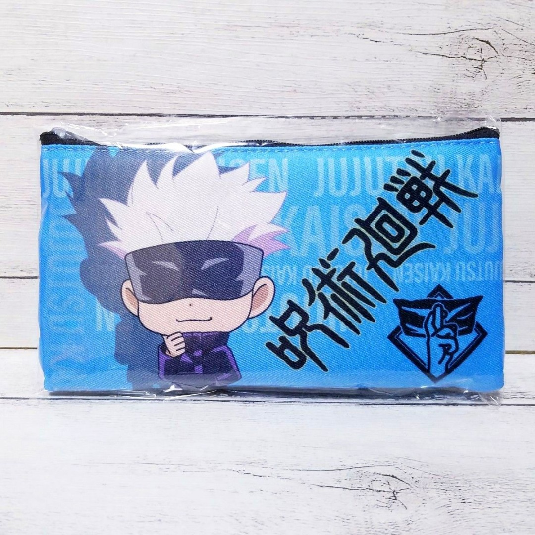 TAKARA TOMY ARTS JJK Official Merchandise 19CM Flat Pouch Case - Gojo ...