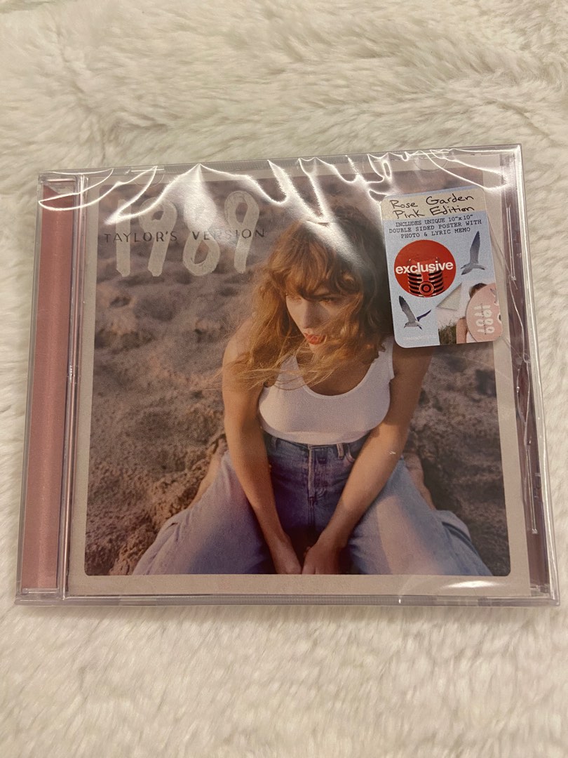 Taylor Swift 1989 CD rose garden pink edition, Hobbies & Toys, Music ...