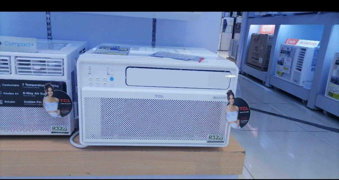 TCL WINDOW TYPE AIRCON INVERTER, TV & Home Appliances, Air Conditioning ...