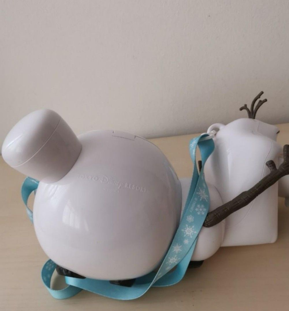TDR Frozen Olaf Popcorn Bucket, Hobbies & Toys, Collectibles ...