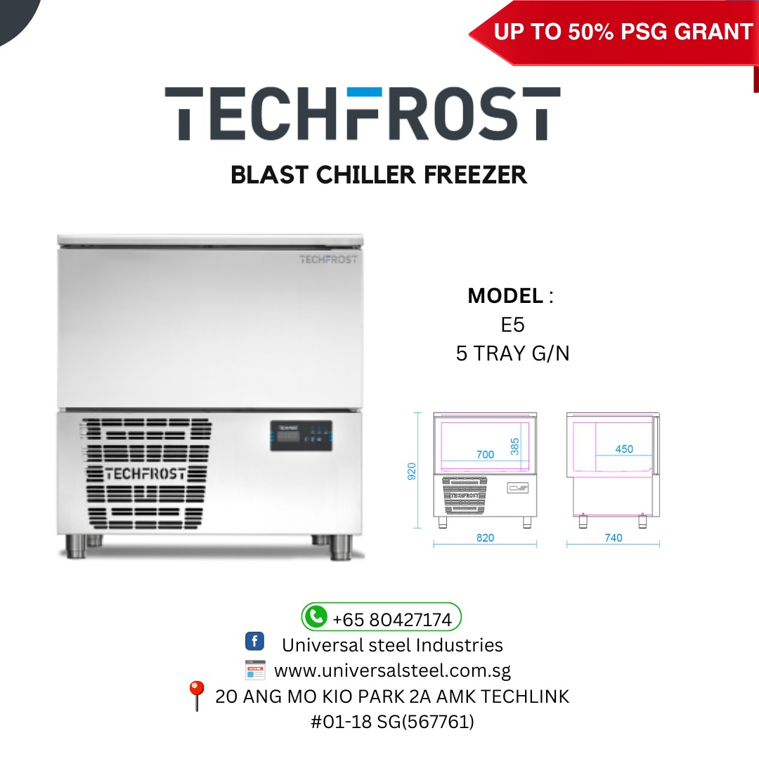 Techfrost Blast Freezer *50% PSG GRANT* LIMITED TIME TILL 31ST MARCH ...
