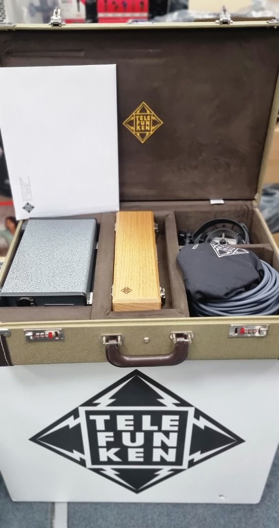 Telefunken Elektroakustik C12 Multi-Pattern Large Diaphragm Vacuum Tube ...