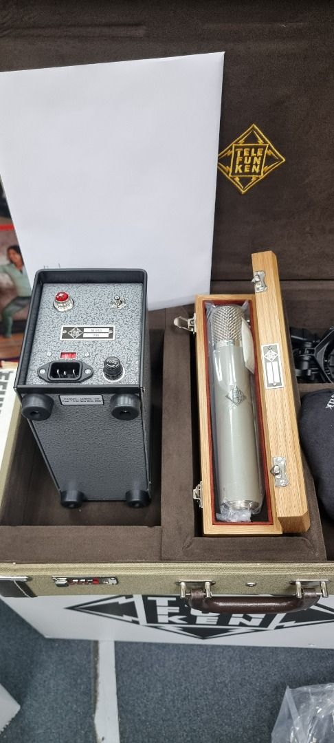 Telefunken Elektroakustik C12 Multi-Pattern Large Diaphragm Vacuum Tube ...