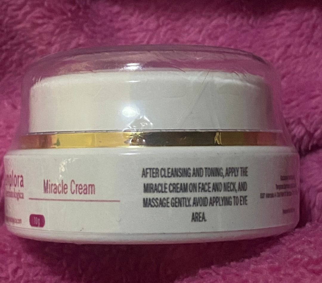 TEMPLORA DERMATOLOGICA Miracle Cream 10g, Beauty & Personal Care, Bath ...
