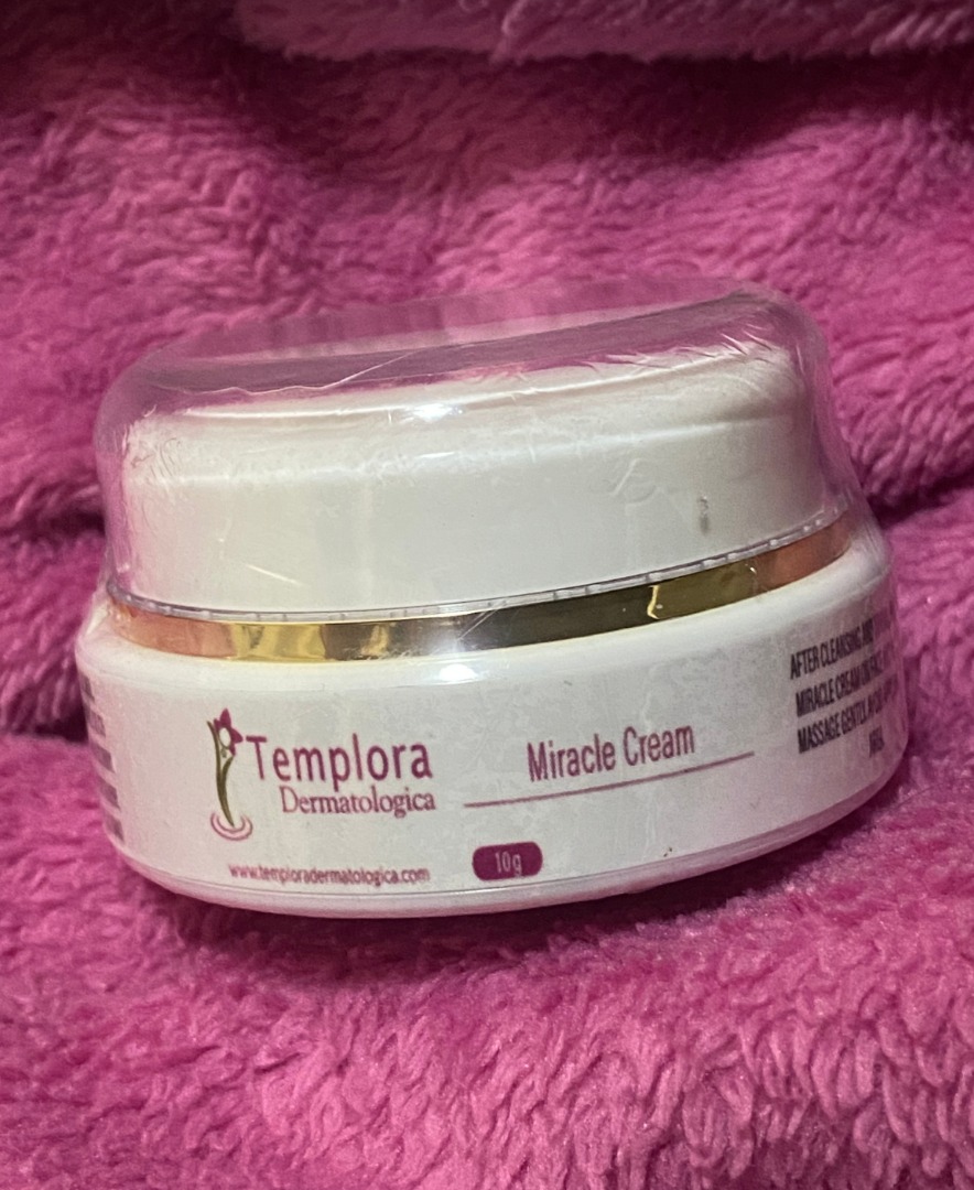 TEMPLORA DERMATOLOGICA Miracle Cream 10g, Beauty & Personal Care, Bath ...