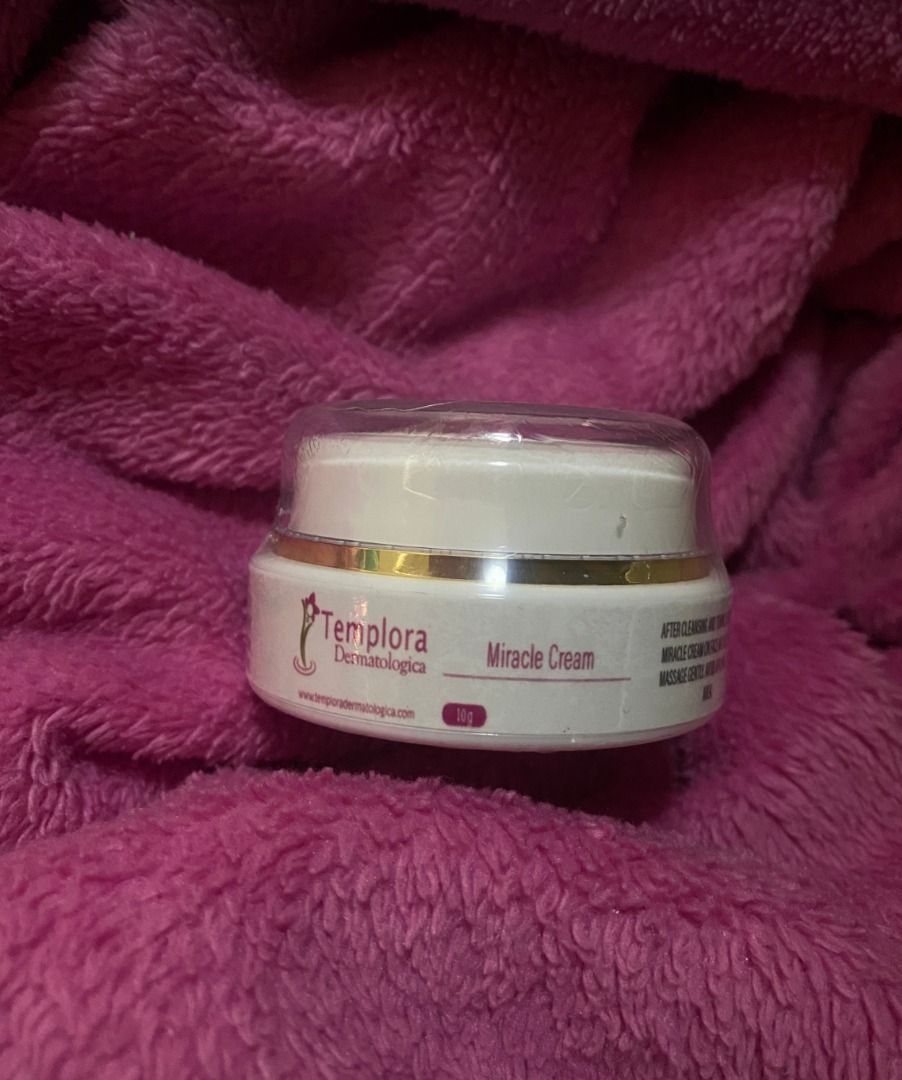 TEMPLORA DERMATOLOGICA Miracle Cream 10g, Beauty & Personal Care, Bath ...