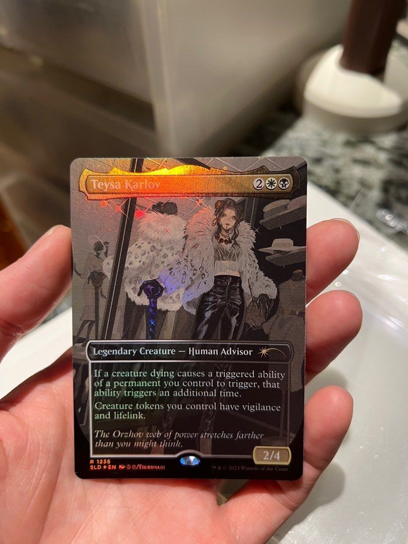 Teysa Karlov Anime MTG SECRET LAIR FOIL Magic The Gathering, Hobbies ...