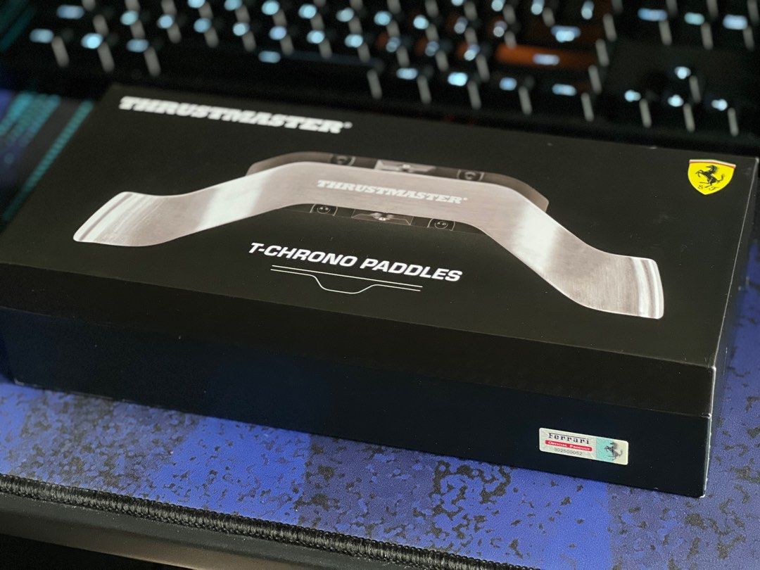 Thrustmaster SF1000 Ferrari F1 Wheel + T-Chrono Paddles + T300RS GT ...
