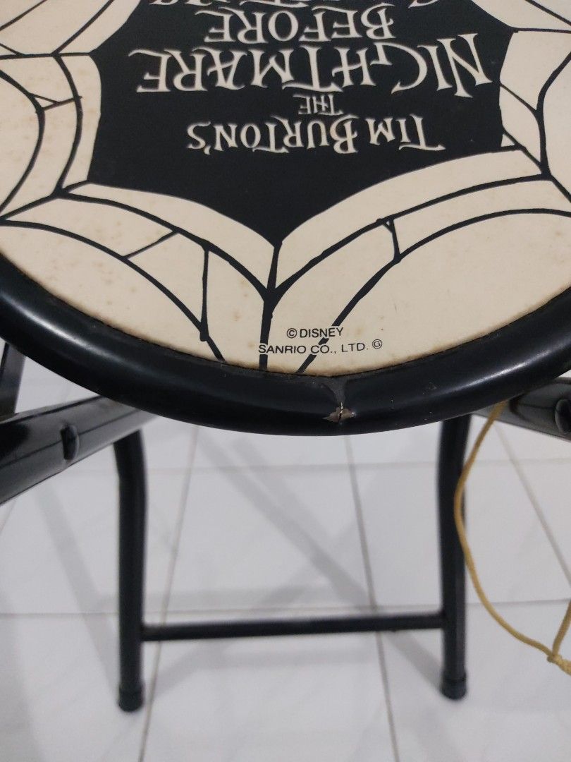 Tim Burton's Folding Chair, Hobbies & Toys, Collectibles & Memorabilia ...