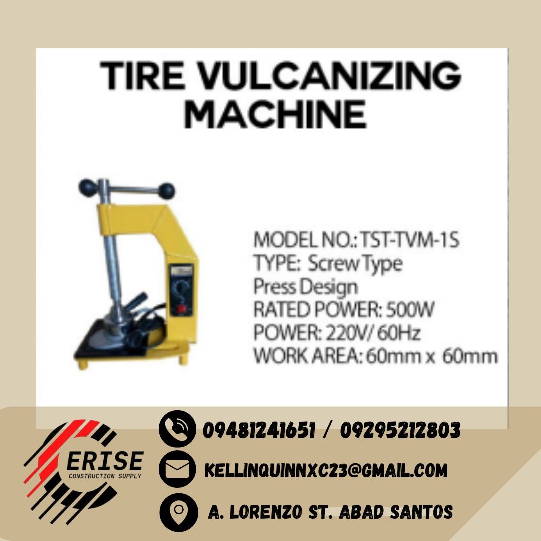 Tire Vulcanizing Machine, Commercial & Industrial, Construction Tools ...