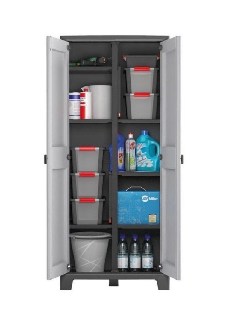 TITAN Multi-Shelf Storage Unit for Outdoor, Furniture & Home Living ...