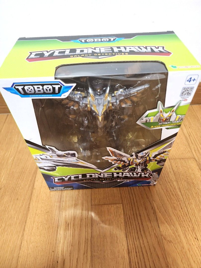 Tobot Cyclone Hawk, Hobbies & Toys, Toys & Games on Carousell