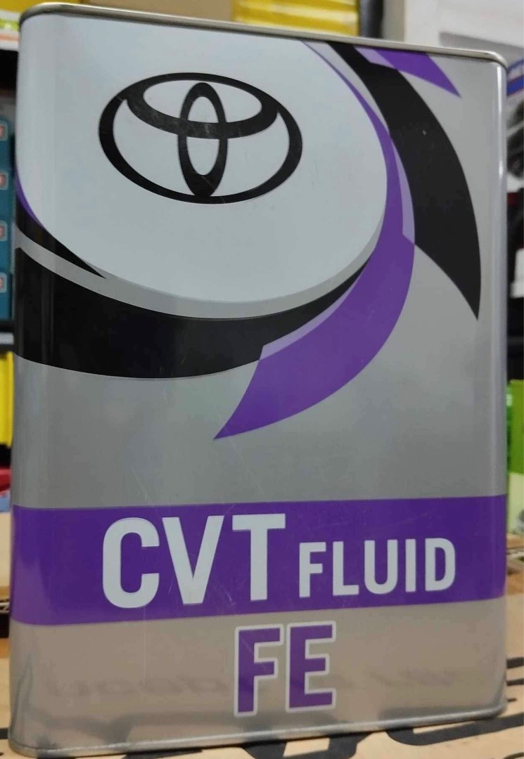 Toyota CVT Fluid FE (4 liters), Car Parts & Accessories, Maintenance Fluids and Filters on Carousell