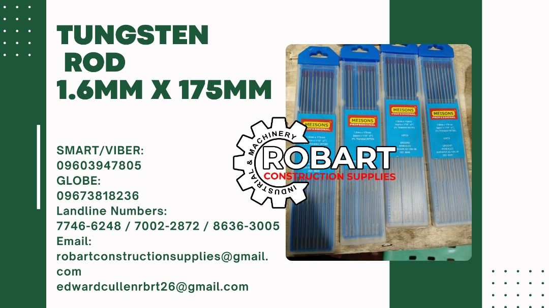 tungsten rod, Commercial & Industrial, Construction & Building ...