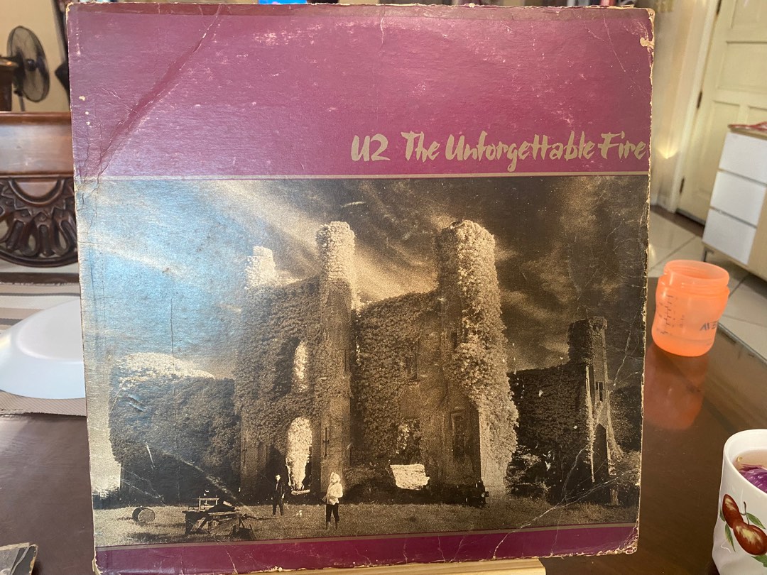 U2 The Unforgettable Fire Vinyl Lp Plaka Philippines Press OG first ...