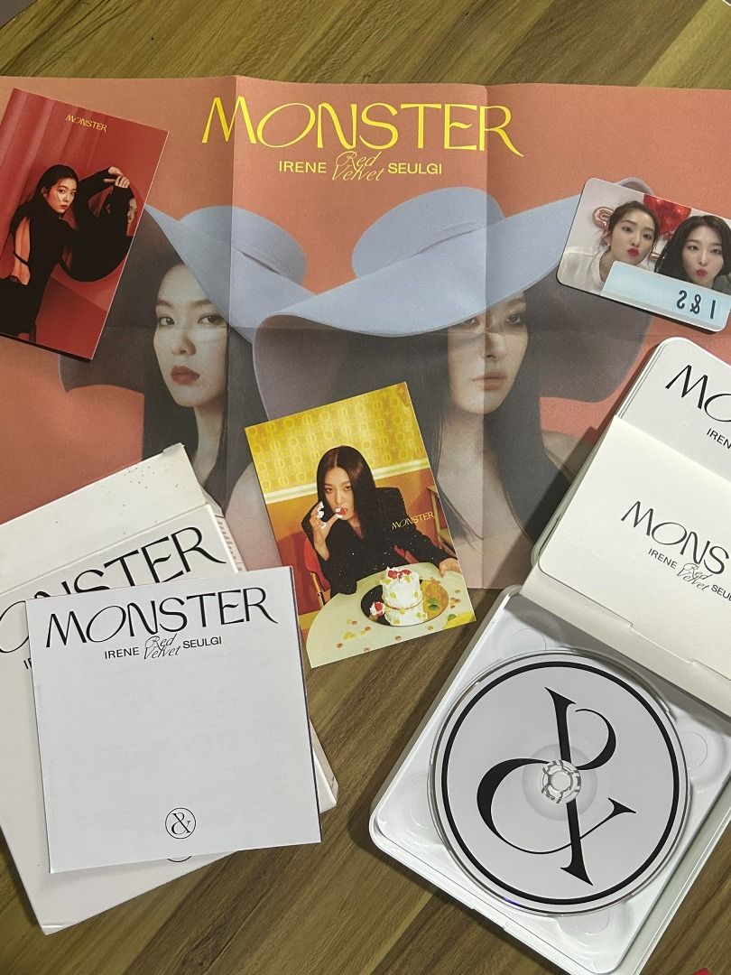 [UNSEALED] Red Velvet - IRENE & SEULGI Mini Album Vol. 1 - Monster (Middle Note Version ...