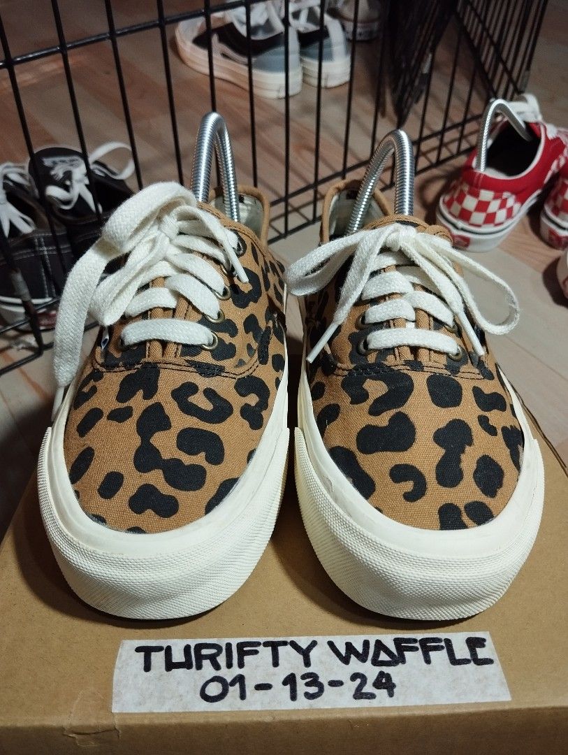 Vans Style 44 DX Anaheim Factory Leopard, Women's Fashion, Footwear ...