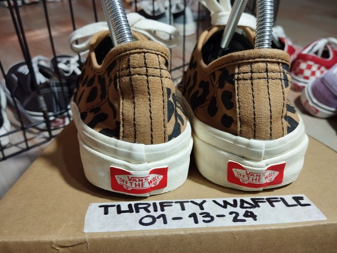 Vans Style 44 DX Anaheim Factory Leopard, Women's Fashion, Footwear ...
