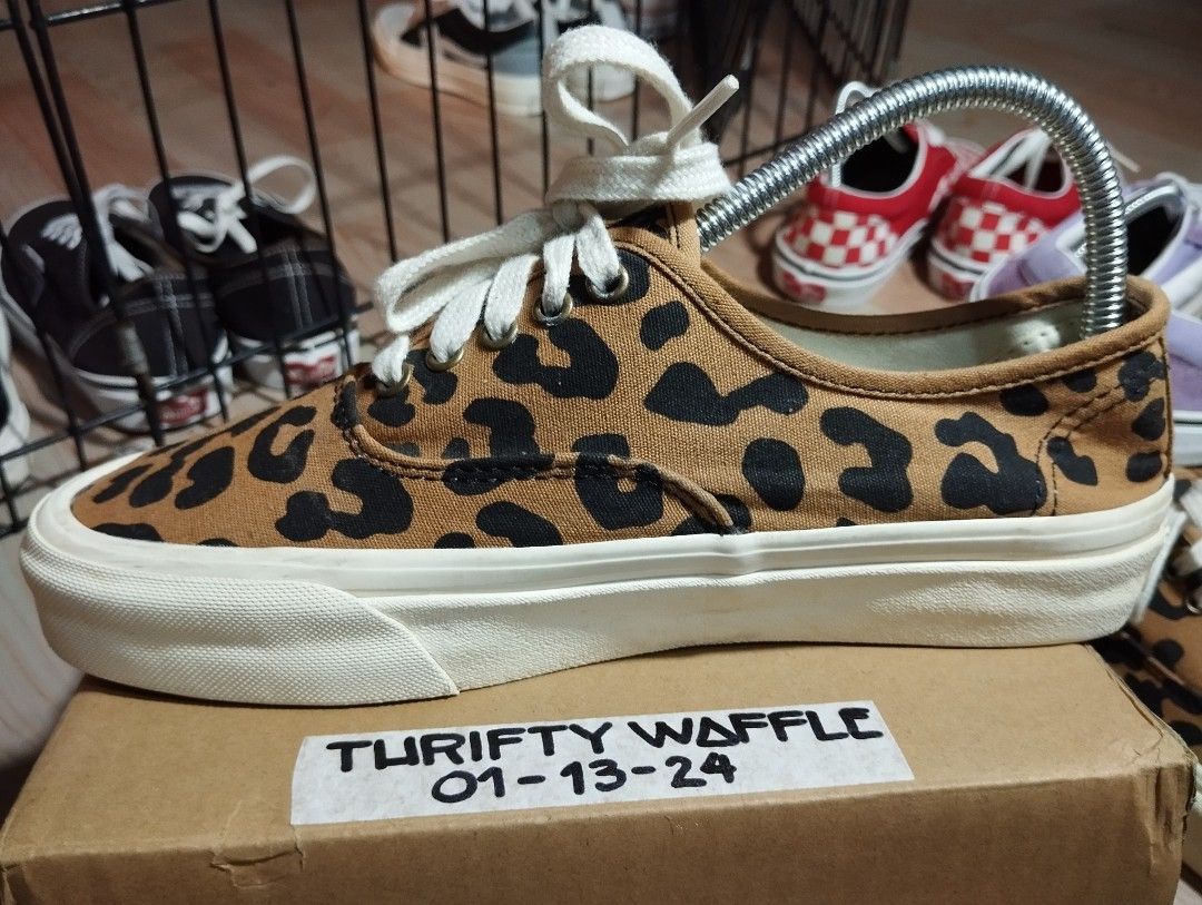Vans Style 44 DX Anaheim Factory Leopard, Women's Fashion, Footwear ...