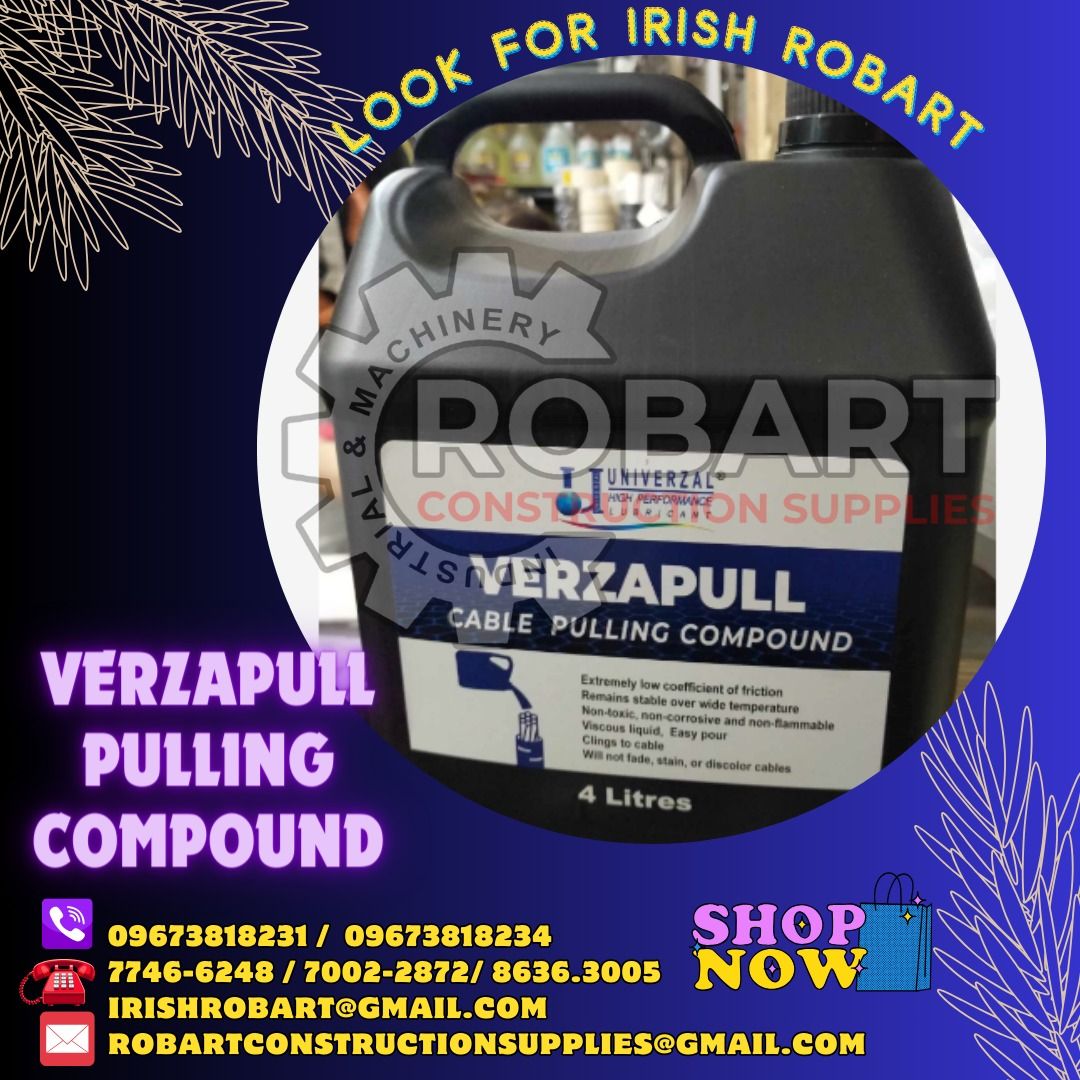verzapull pulling compound, Commercial & Industrial, Construction Tools ...