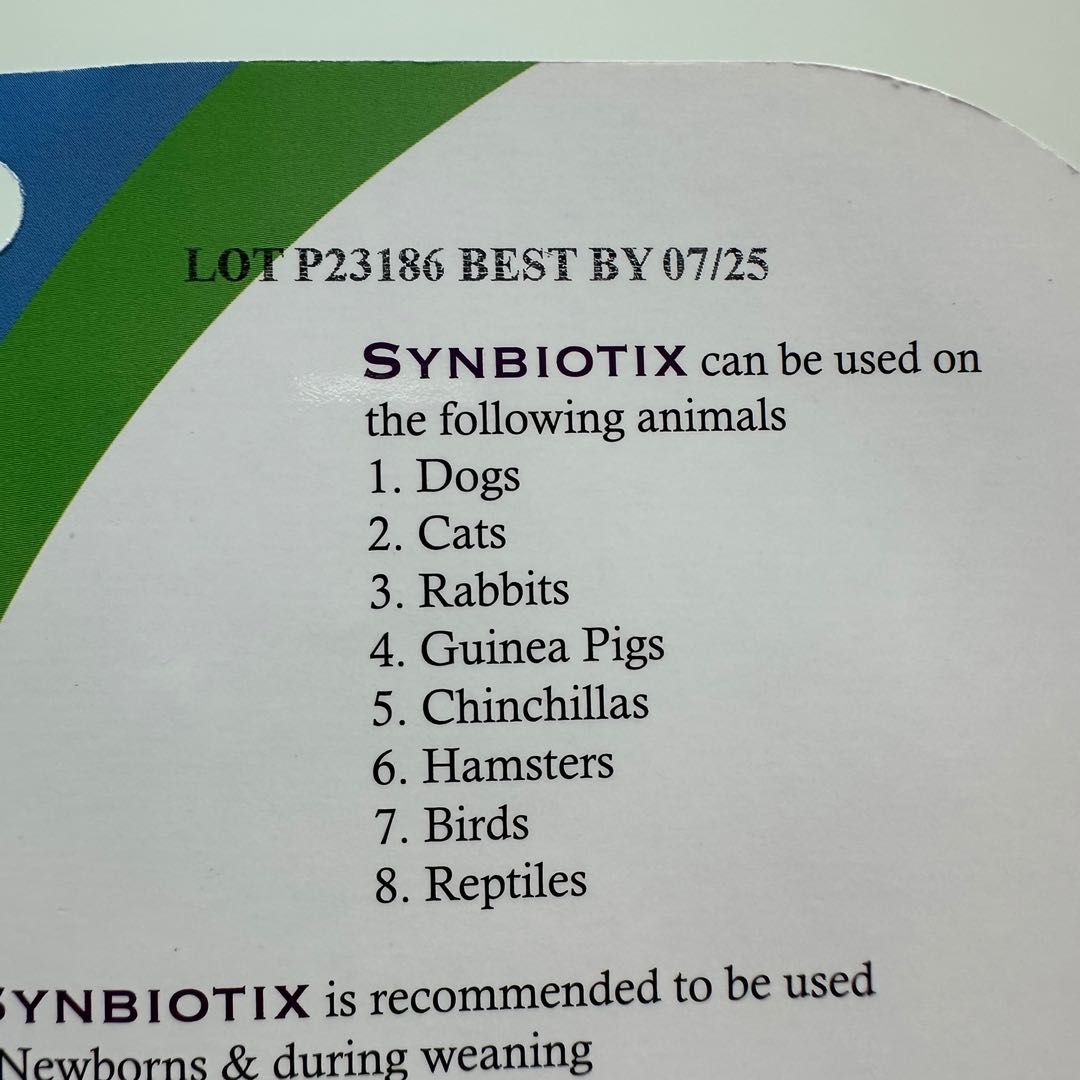 Vetra Synbiotix Prebiotic / Probiotic 30g (new - unopened), Pet ...