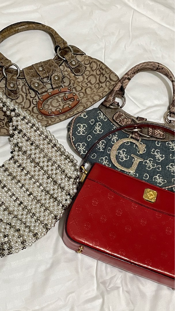 Vintage Capacci Red Leather Bag, Women's Fashion, Bags & Wallets ...