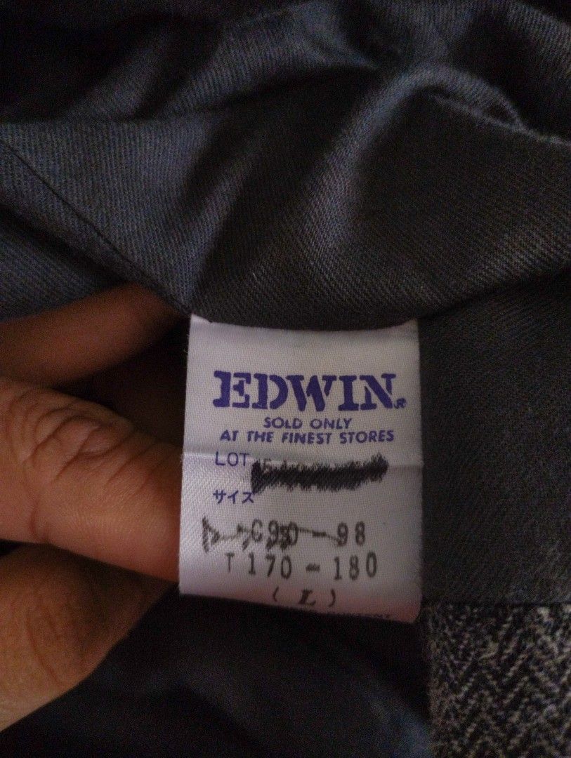 Vintage Edwin Tweed Blazer, Men's Fashion, Coats, Jackets and Outerwear on Carousell
