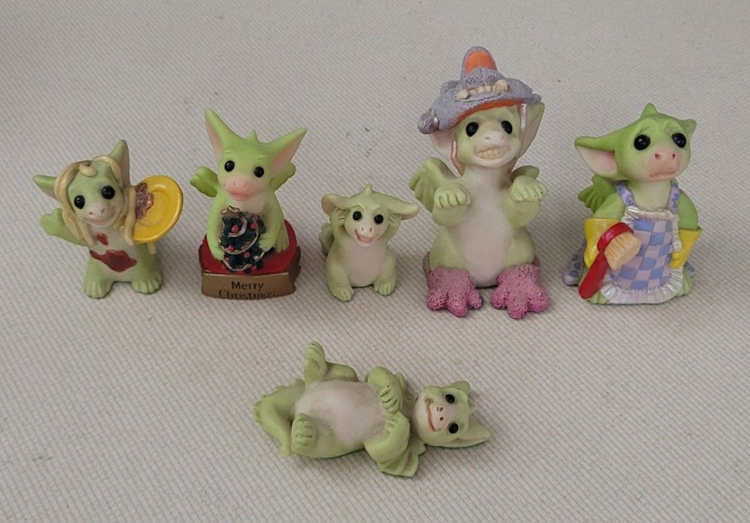 Vintage pocket dragons figurine 6, Hobbies & Toys, Collectibles ...