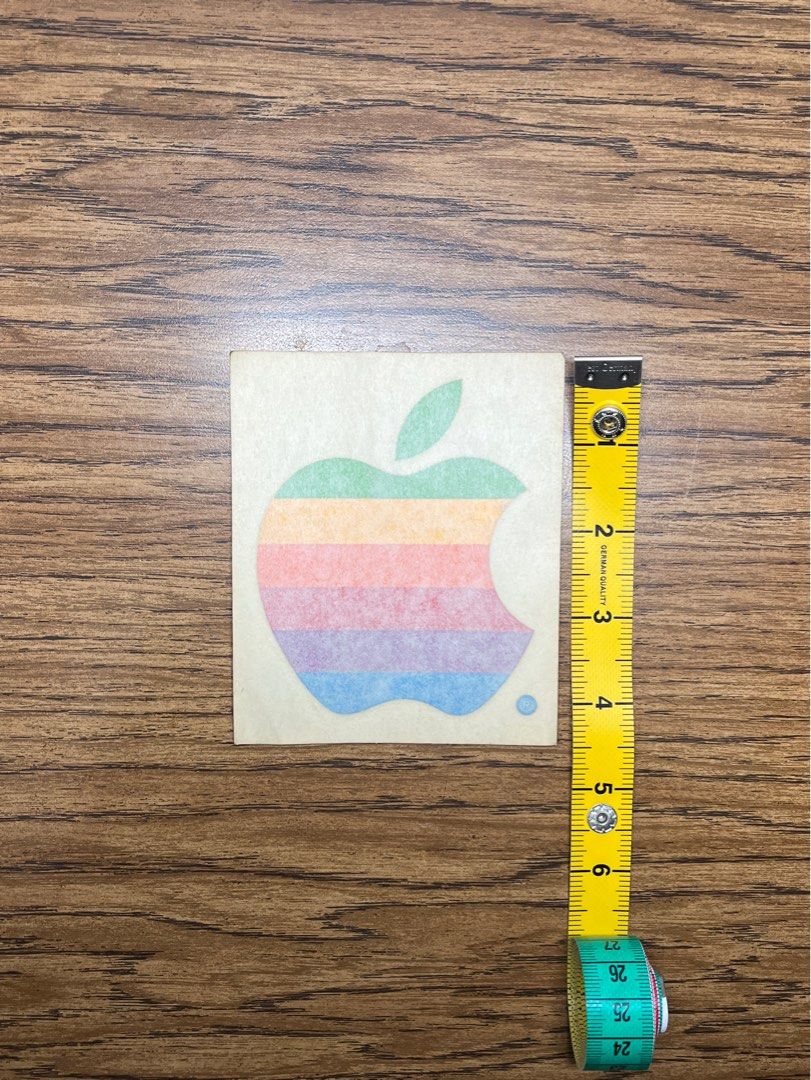 Vintage Rainbow Apple Sticker, Hobbies & Toys, Memorabilia ...