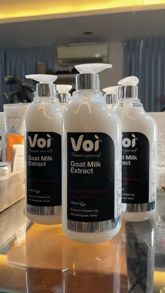 Voi Goats Milk with Vitamin E Body Wash 750ml, Beauty & Personal Care ...