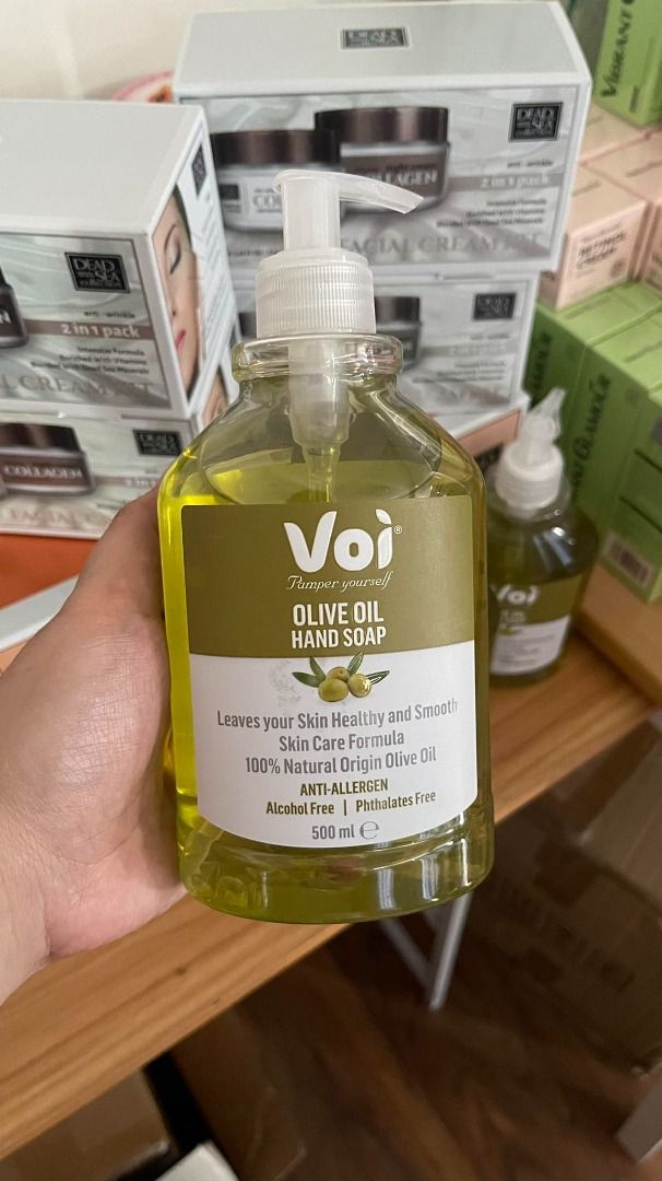 Voi Olive Oil Hand Soap 500ml, Beauty & Personal Care, Hands & Nails on ...