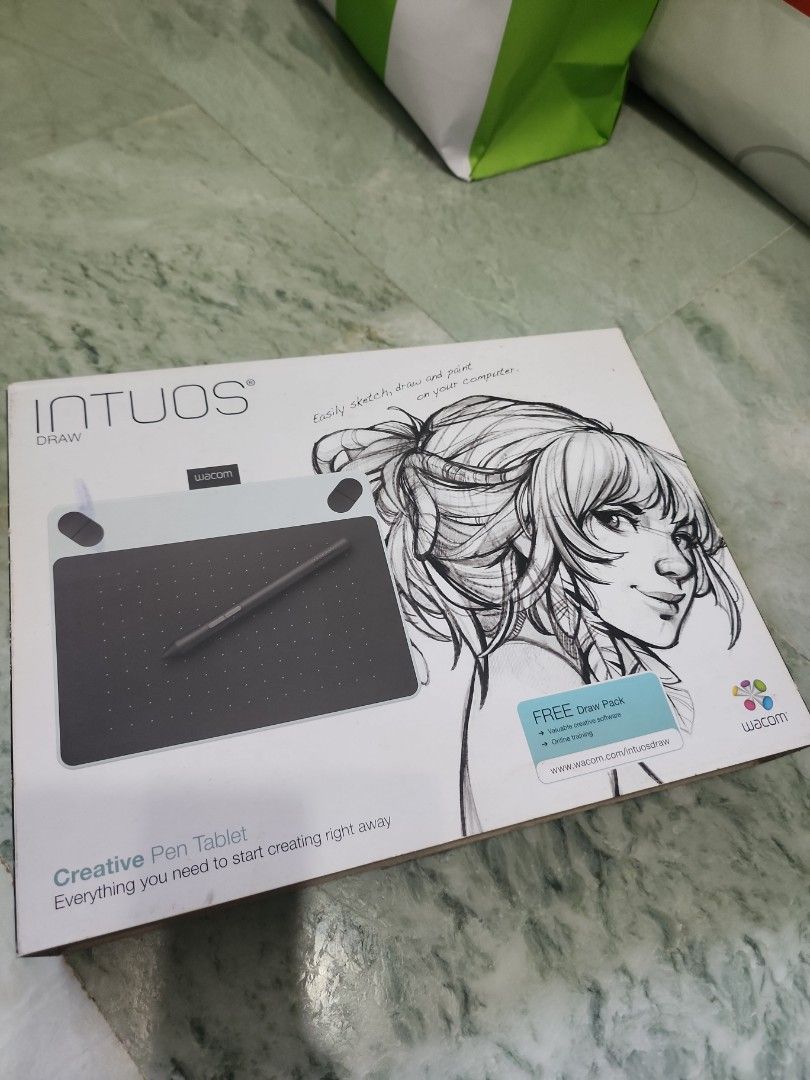 wacom intuos tablet in box, Computers & Tech, Parts & Accessories ...