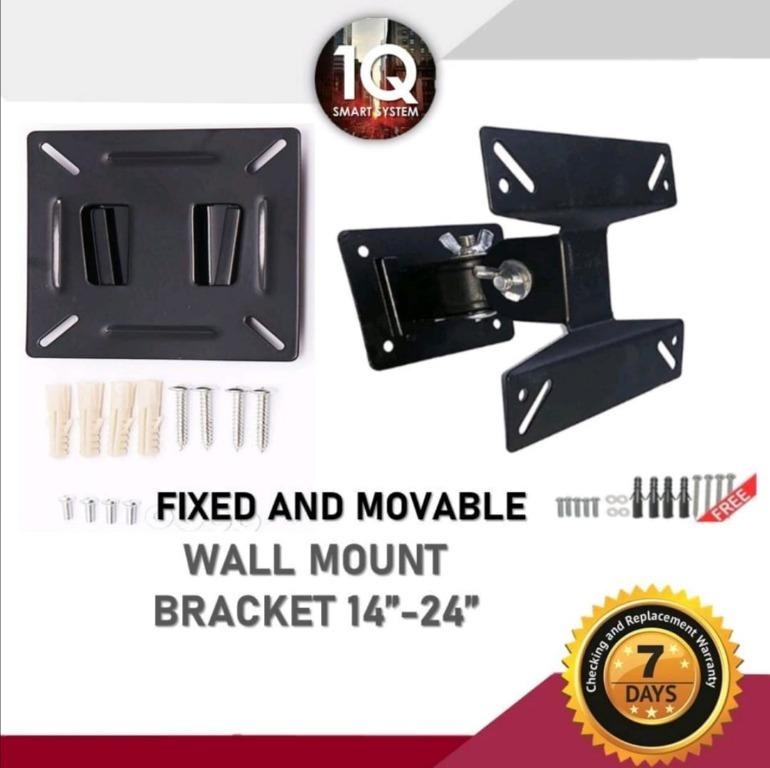 Wall Mount Monitor Bracket Wall Bracket, TV & Home Appliances, Other ...