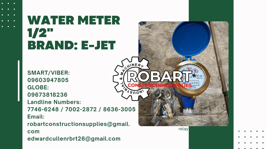 Water meter with maynilad certificate, Commercial & Industrial ...