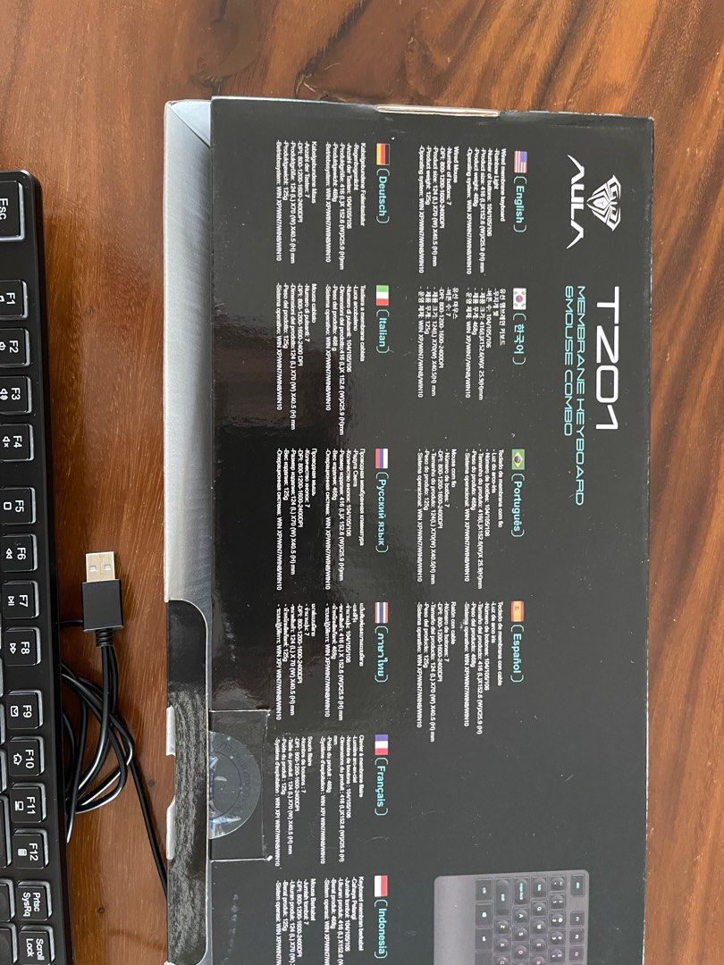 Wind TZ01 Gaming Keyboard, Computers & Tech, Desktops on Carousell