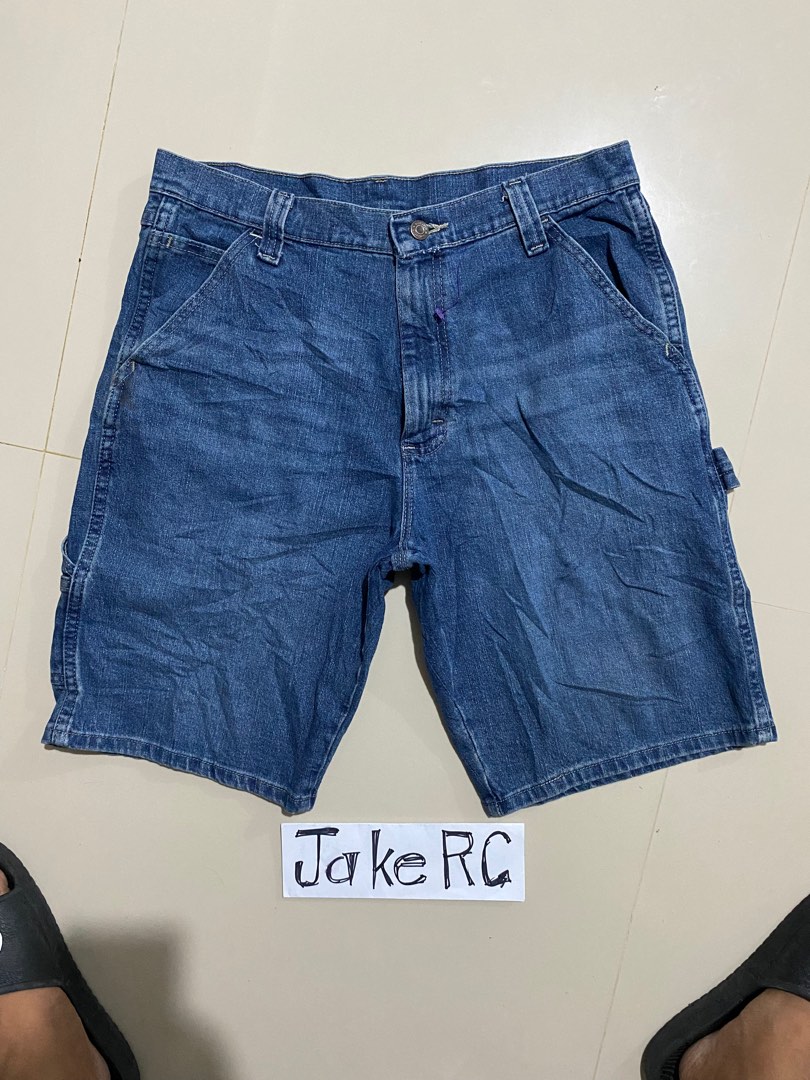 Wrangler Denim Carpenter Jorts, Men's Fashion, Bottoms, Shorts on Carousell