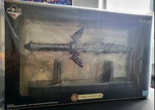 Zelda TOTK Ichiban Kuji A Prize Decayed Master Sword, Hobbies & Toys ...