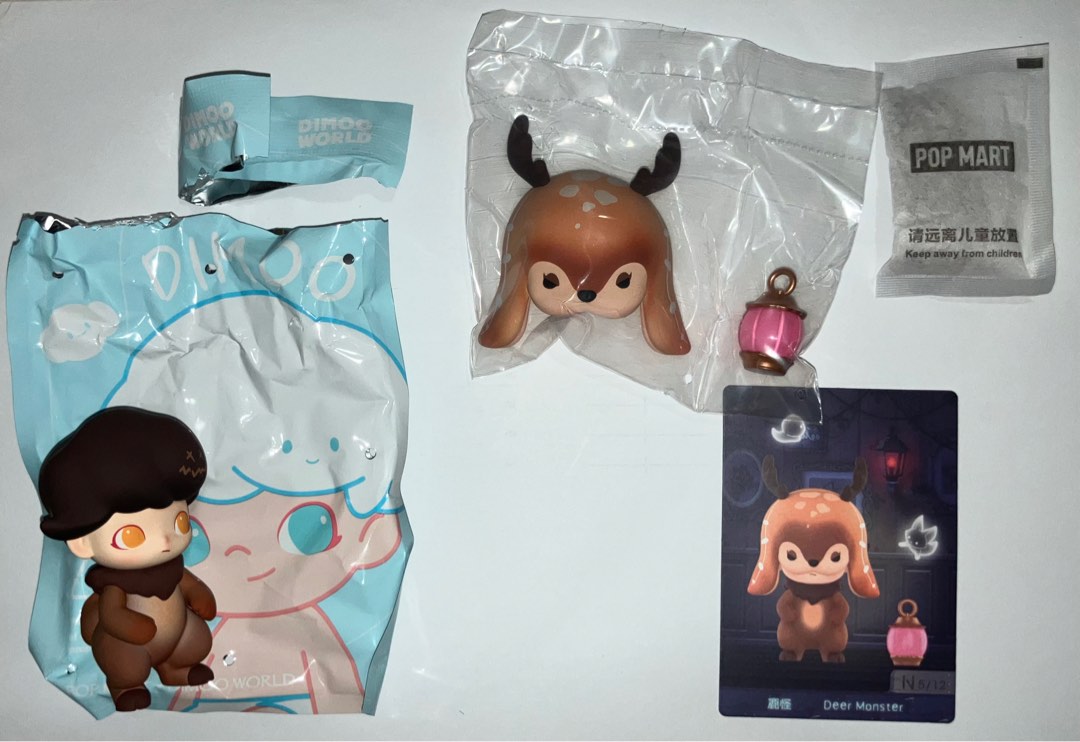 WTT ONLY POP MART Dimoo No One's Gonna Sleep Tonight Series - DEER ...