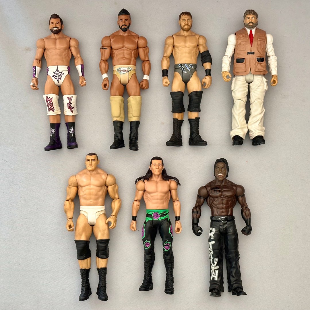 WWE Zack Ryder / Matt Cardona / Darren Young / Curtis Axel / Zeb Colter ...