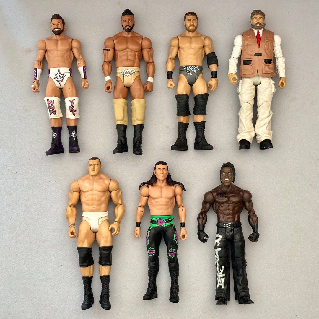 WWE Zack Ryder / Matt Cardona / Darren Young / Curtis Axel / Zeb Colter ...