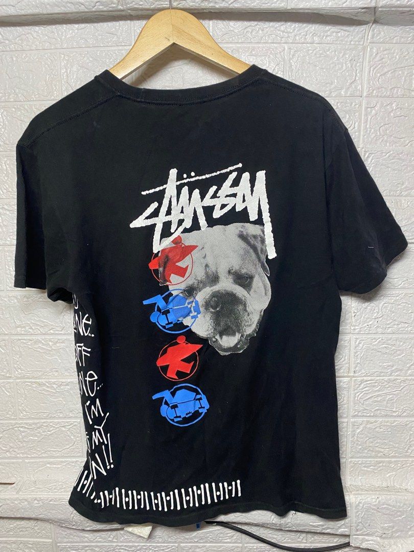 Y2k stussy dog, Men's Fashion, Tops & Sets, Tshirts & Polo Shirts on ...